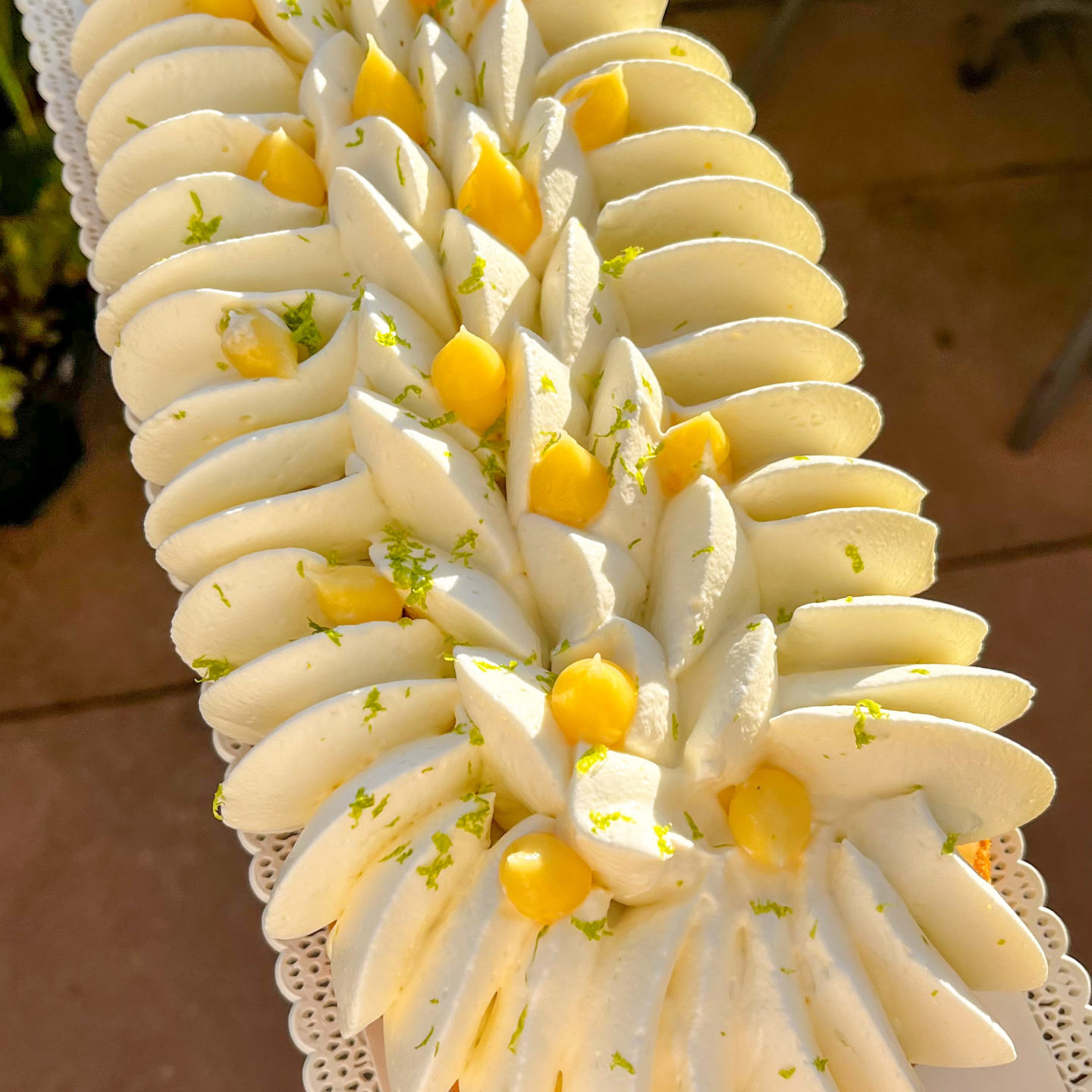 Tarte aux citrons revisitée - M L'Instant